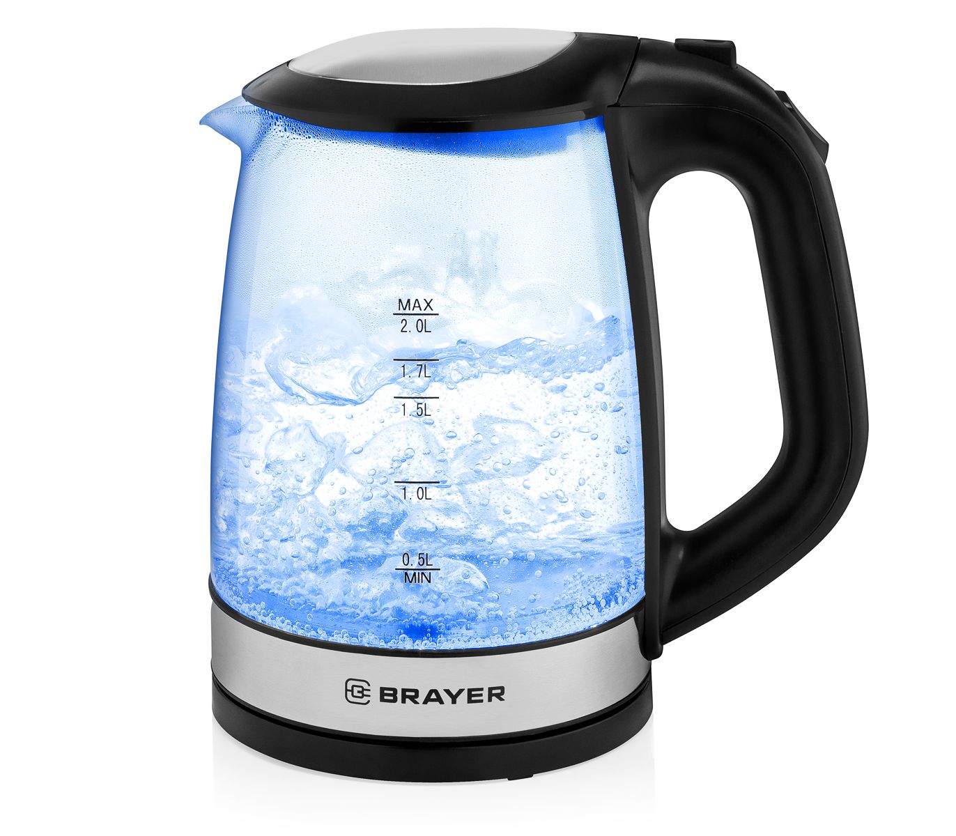 Купить Чайники электрические 1040BR-BK BRAYER Чайник электрический по ...
